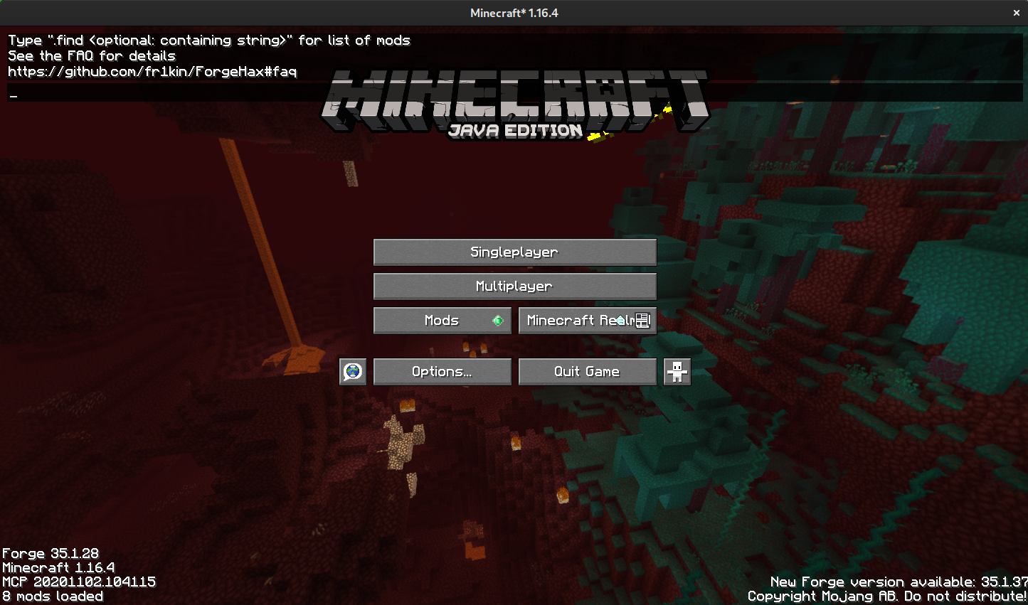 commands not working in 1.16.4? · Issue #293 · fr1kin/ForgeHax · GitHub