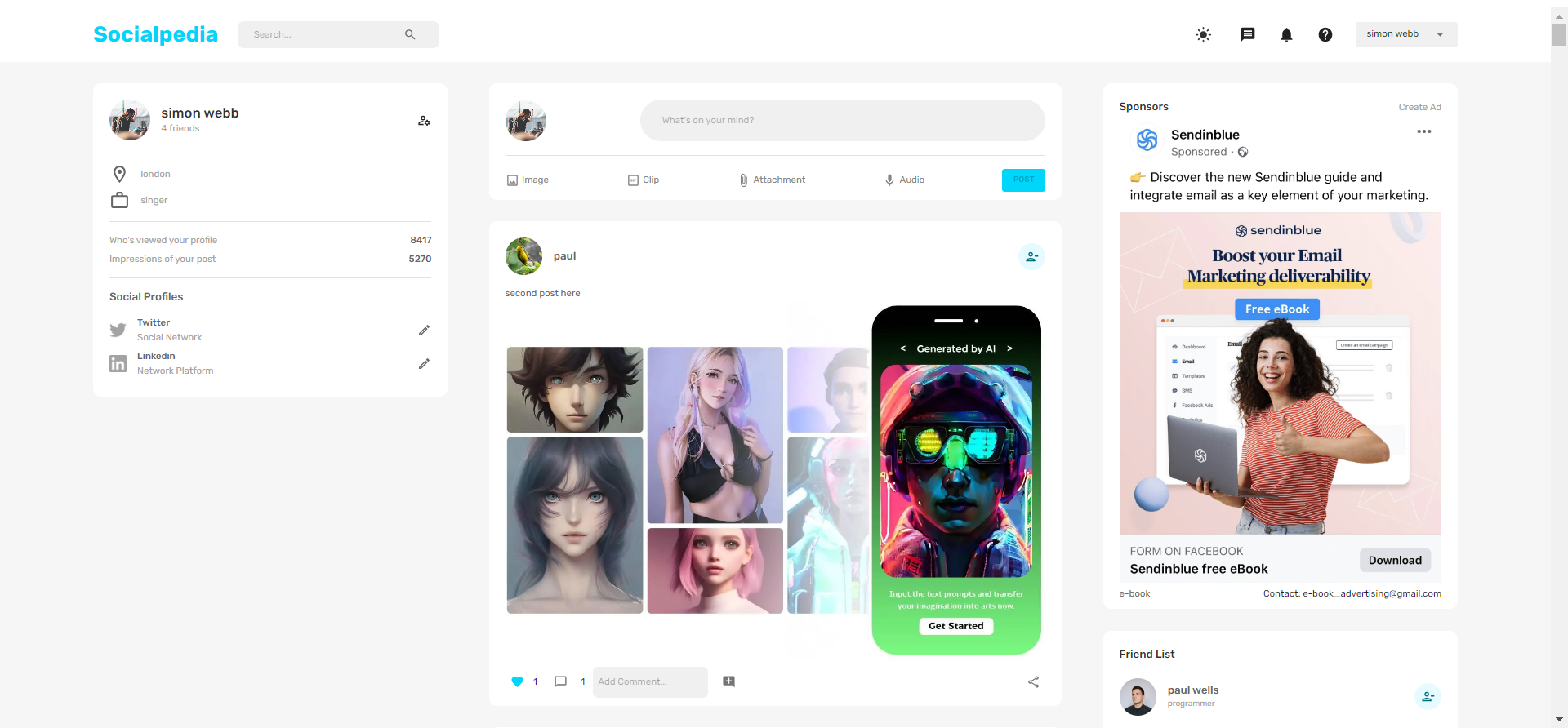 GitHub - wells1989/Full-Stack-Social-Media-App