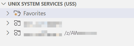 Refreshing the USS view causes alternating leading space before filter · Issue #2155 · zowe/zowe ...