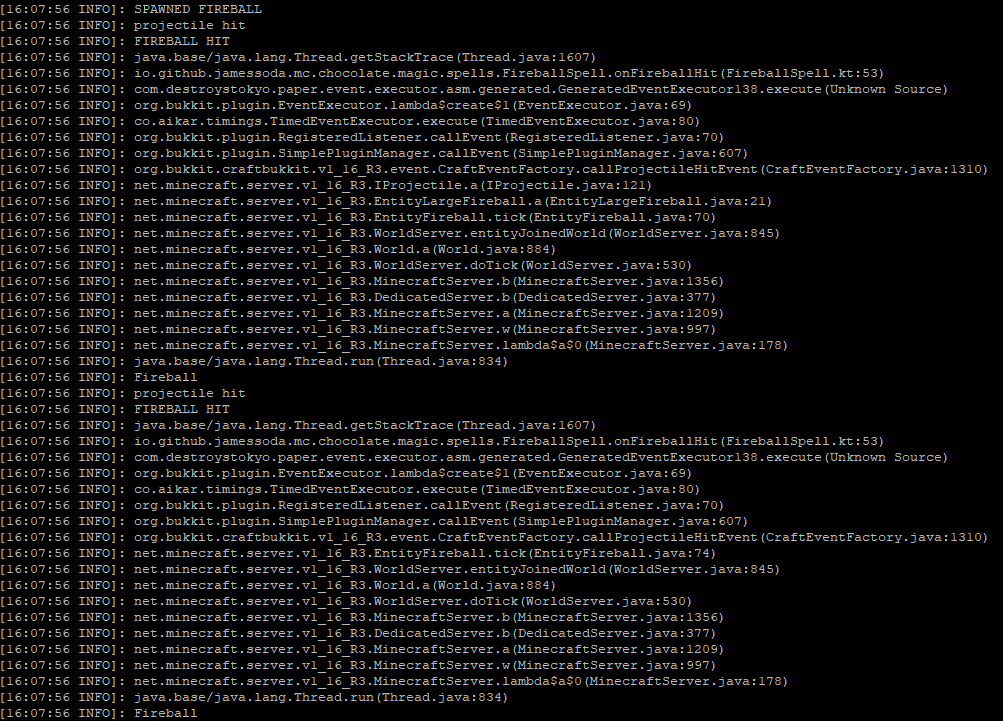 ProjectileHitEvent for Fireball is called twice · Issue #4880 · PaperMC/Paper · GitHub