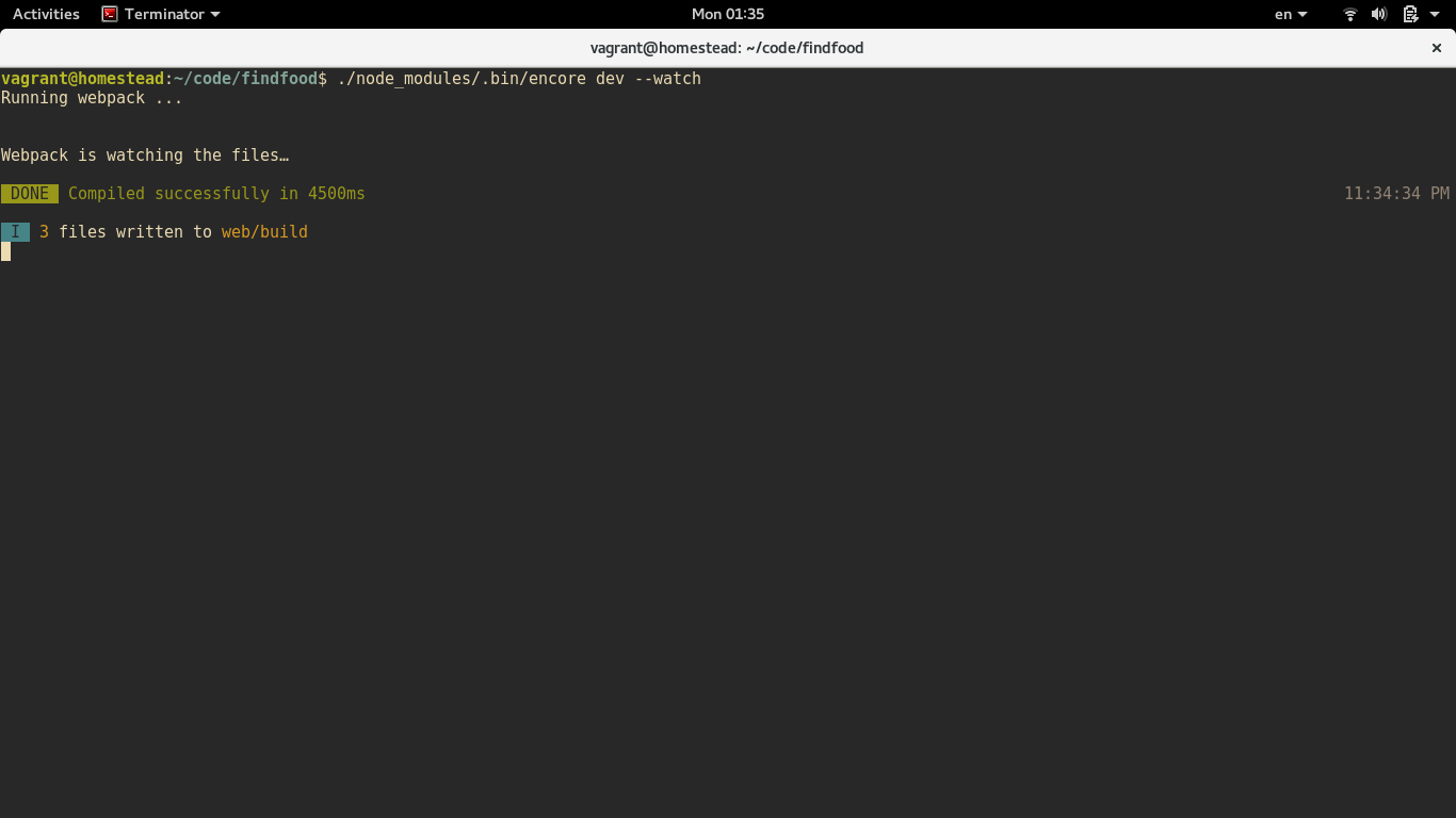 "encore dev --watch" doesn't work properly · Issue #191 · symfony ...
