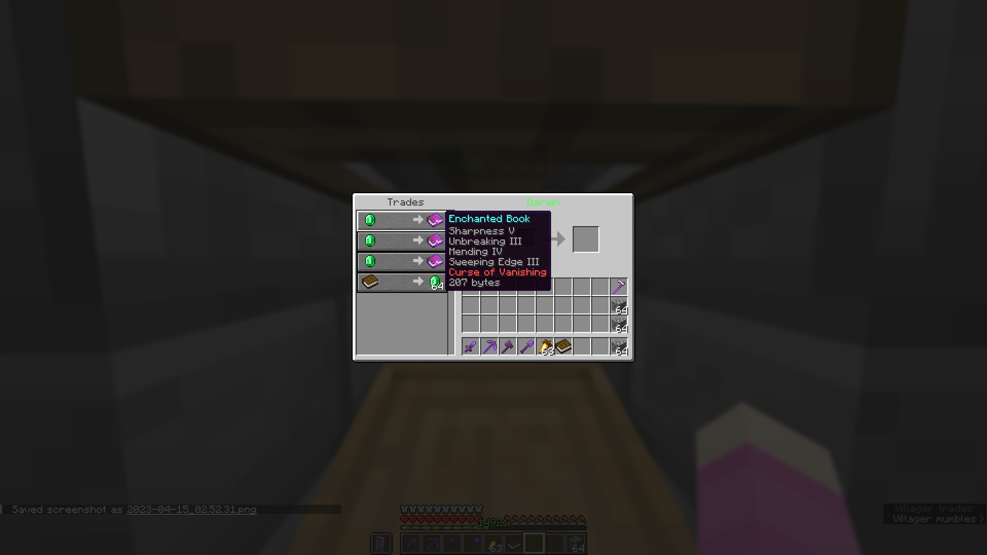 GitHub - SpeedStar1O1/Minecraft-CustomVillagerTrade