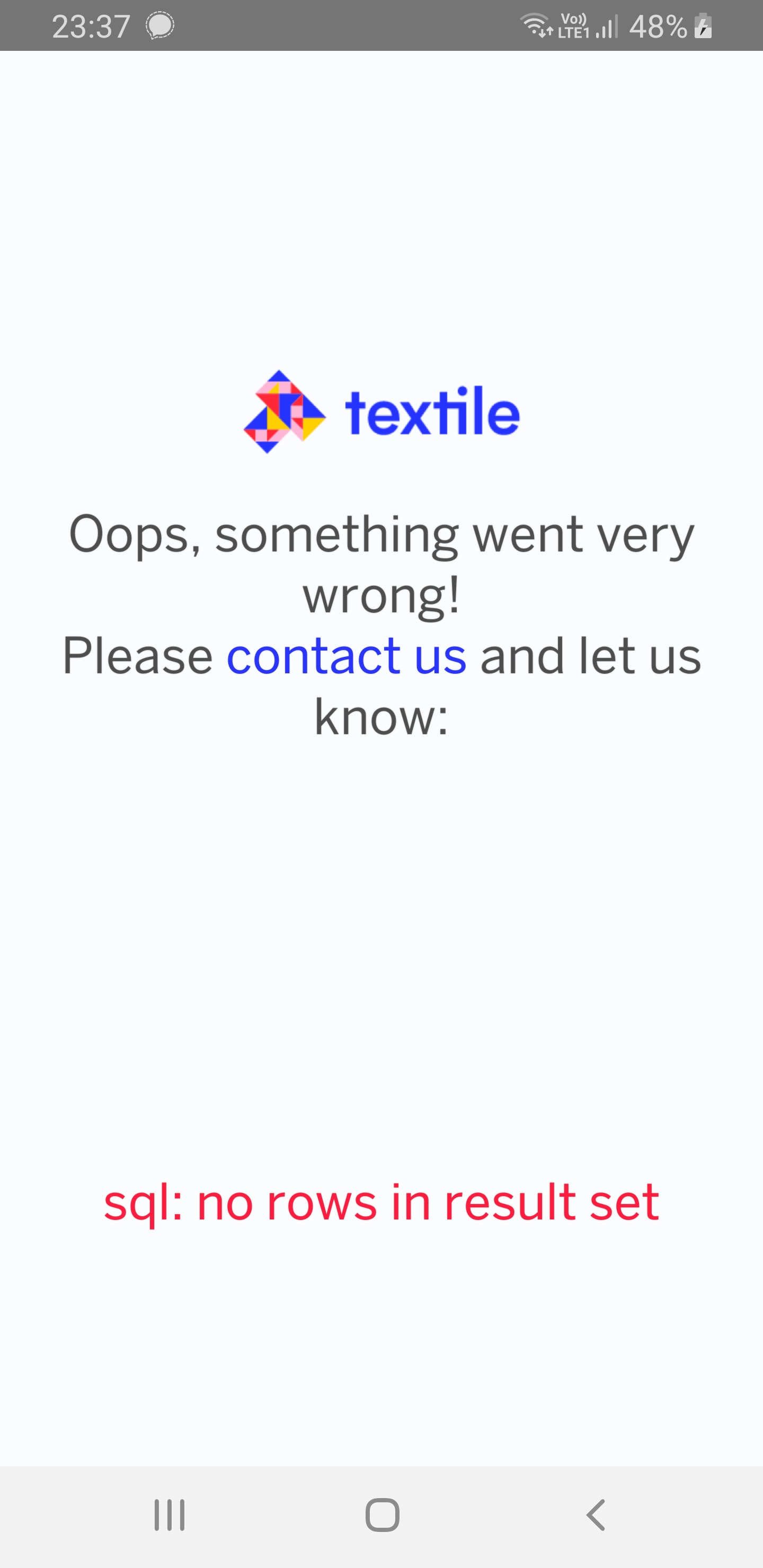 sql: no rows in result set · Issue #465 · textileio/go-textile · GitHub
