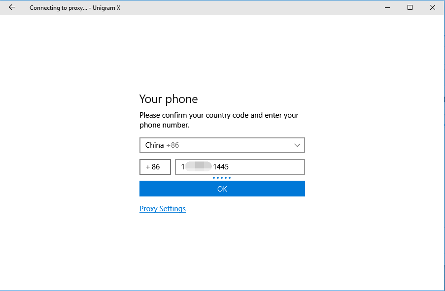 Cannot connecting to proxy since updated to Unigram X · Issue #536 · UnigramDev/Unigram · GitHub