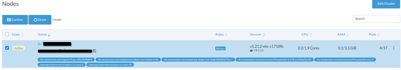 EKS nodes have delete option enabled · Issue #4169 · rancher/dashboard · GitHub
