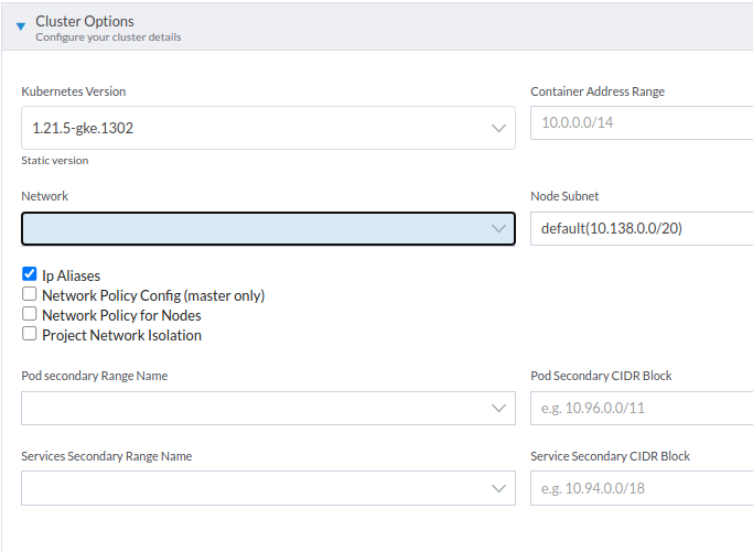 Cannot Provision Gke Cluster Using Rancher In Shared Vpc · Issue 4763 · Rancherdashboard · Github