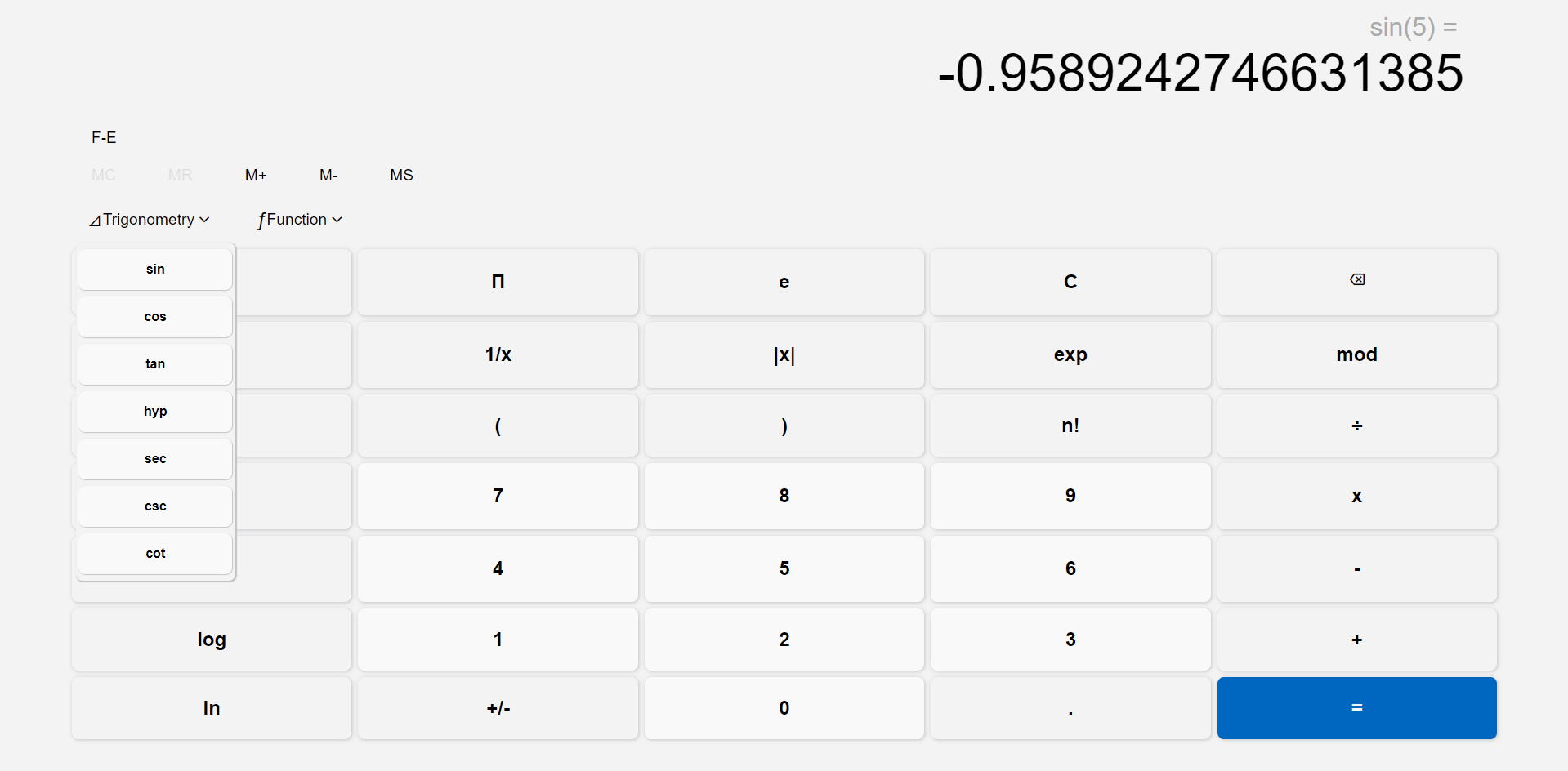 Github Karansinh Rajscientific Calculator Javascript Javascript Practical Scientific