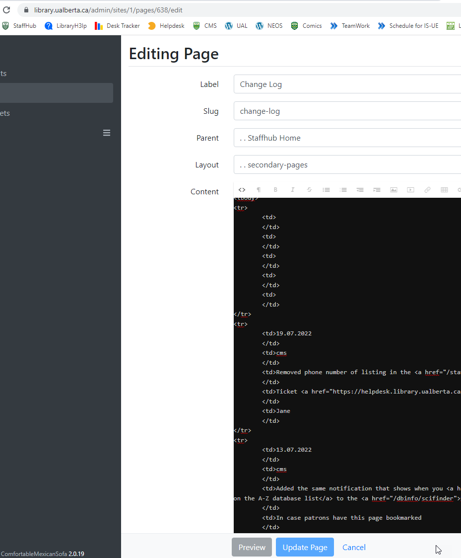 Editing Page buttons disabled after clicking Preview · Issue #378 ...