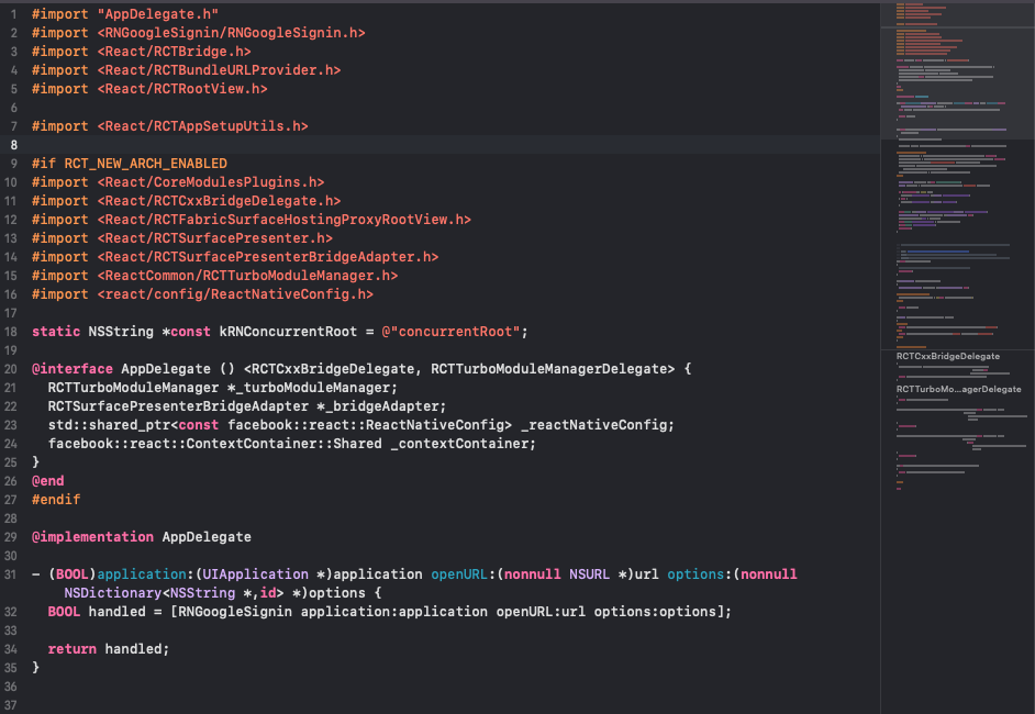 Use of undeclared identifier 'RNGoogleSignin' · Issue #937 · react-native-google-signin/google ...