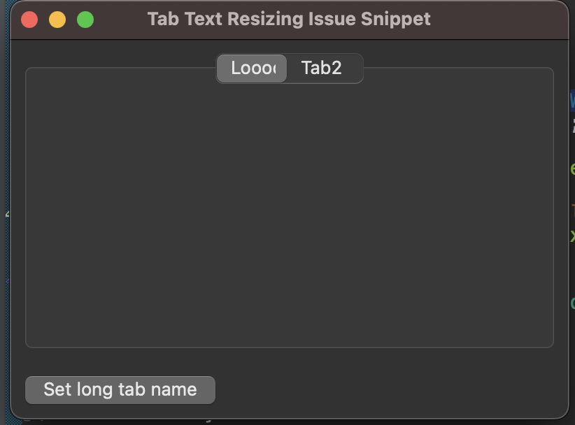 Tab is not getting resized in TabFolder on tab title changed even after ...