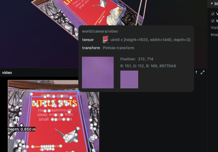 Depth Shown In 2d Views When Corresponding 3d View Are Hovered Shows Arbitrary Picking Depth