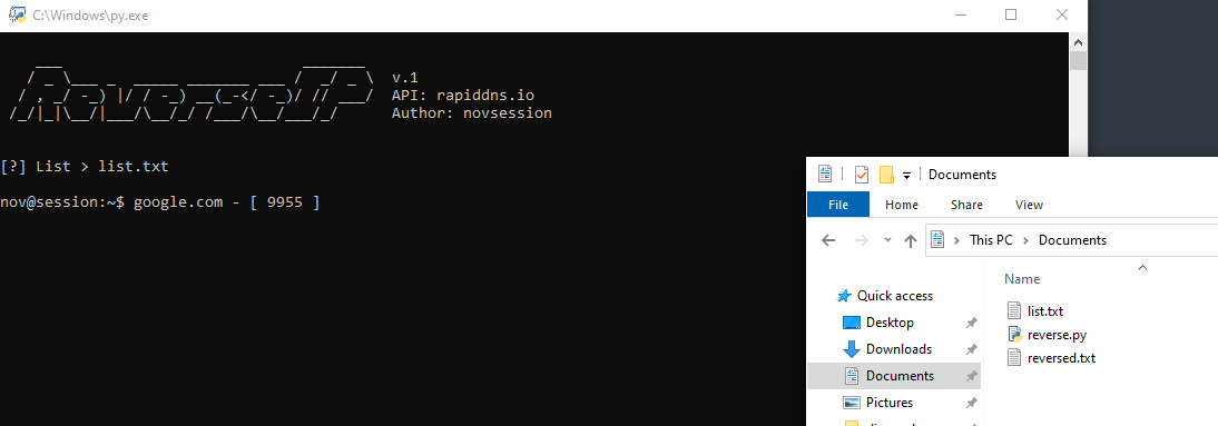 GitHub - ariefrahman10/reverseip: Reverse IP use API from rapiddns.io written in python 3