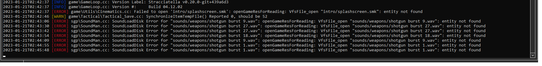 CAWS some burst fire weapon sounds are missing/not playing. · Issue #1764 · ja2-stracciatella ...