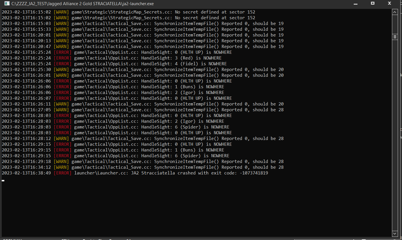 Attempt to remove dead merc from list results in CTD · Issue #1788 · ja2-stracciatella/ja2 ...