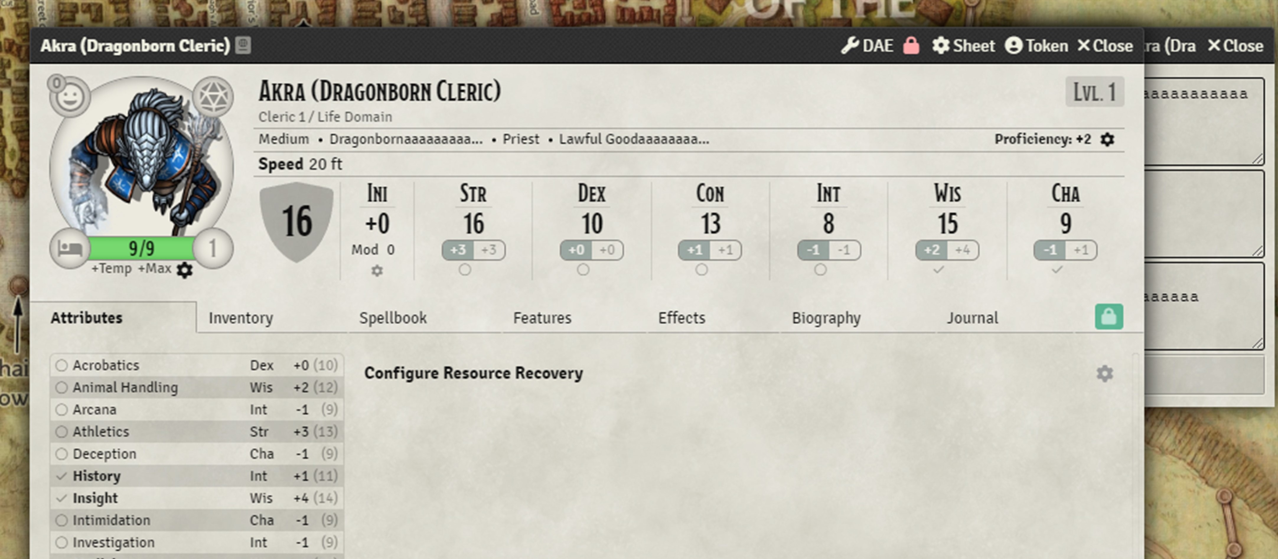 Width of origin summary and PC/NPC sheets · Issue #722 · sdenec/tidy5e-sheet · GitHub
