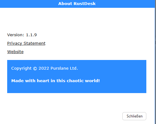 About Window Information Is Missing · Issue 2930 · Rustdeskrustdesk · Github 