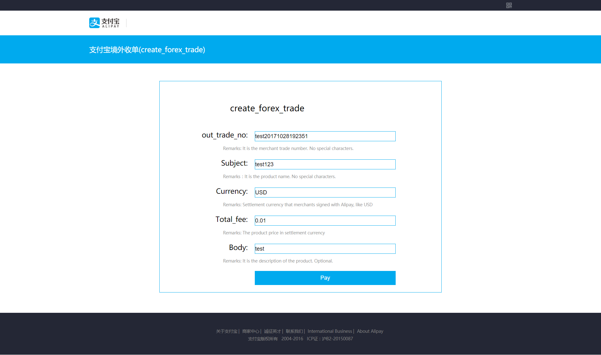 GitHub - ldk-hub/AlipayApi: Alipay API 소스 분석 및 테스트케이스