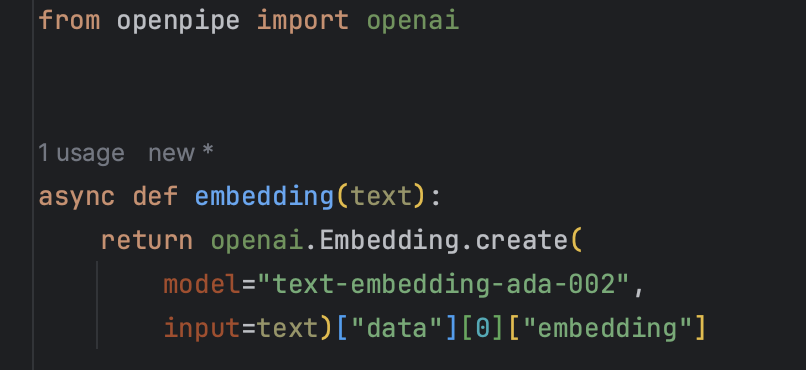 feature request: Record embedding request · Issue #240 · OpenPipe/OpenPipe · GitHub