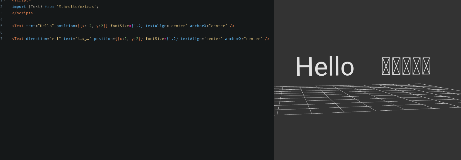 Add Rtl Support For `text` · Issue 78 · Threltethrelte · Github
