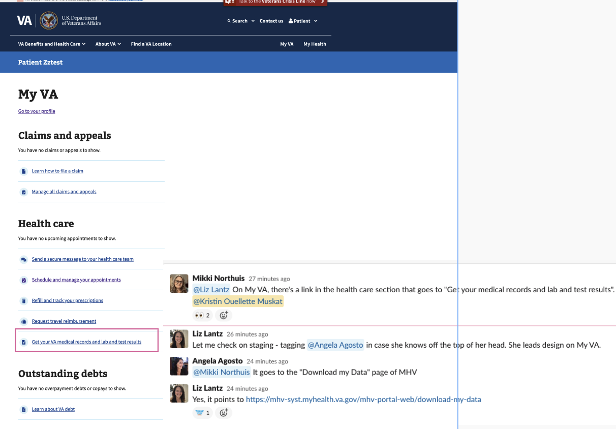 va.gov-team/mhv-medical-records.md at master · department-of-veterans-affairs/va.gov-team · GitHub