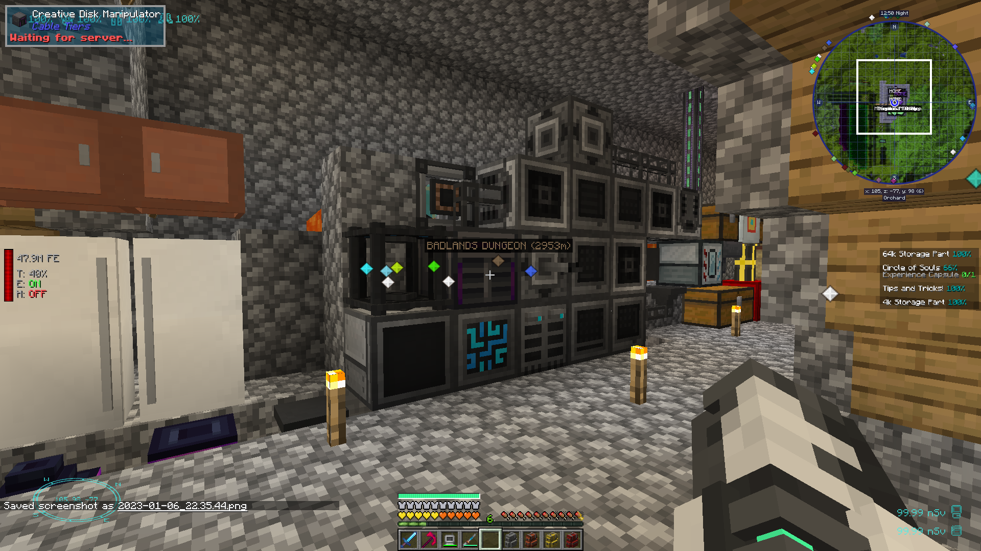 Extreme lag with ongoing "Waiting for server..." message · Issue #609 · AllTheMods/ATM-8 · GitHub