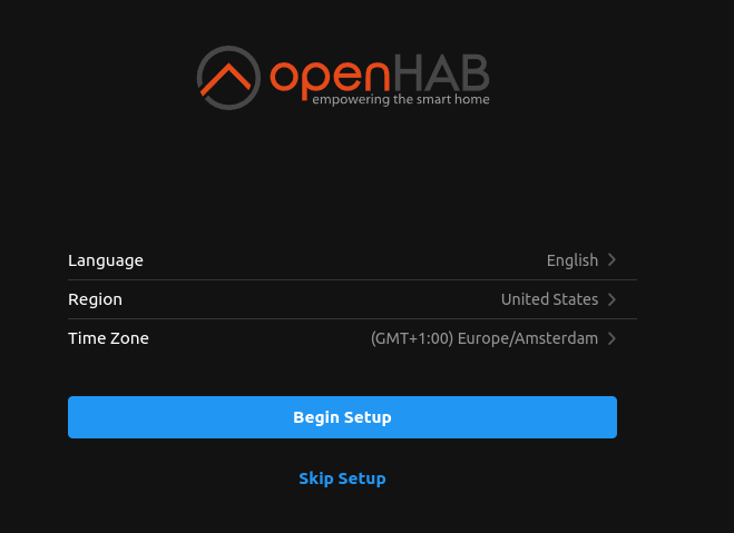 Initial setup wizard no longer works · Issue #2052 · openhab/openhab-webui · GitHub