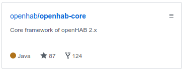 Add GitHub project description and topics · Issue #599 · openhab/openhab-core · GitHub