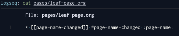 changing page name does not persist changes to org-mode style tags to disk · Issue #7127 ...