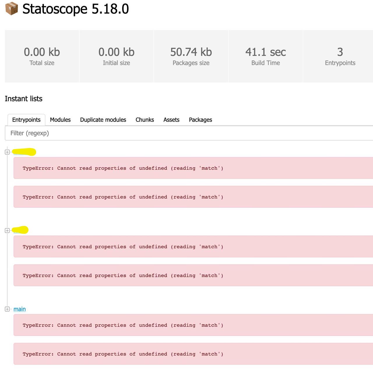 webpack 5 with recommended stats doesn't work correctly · Issue #143 ...