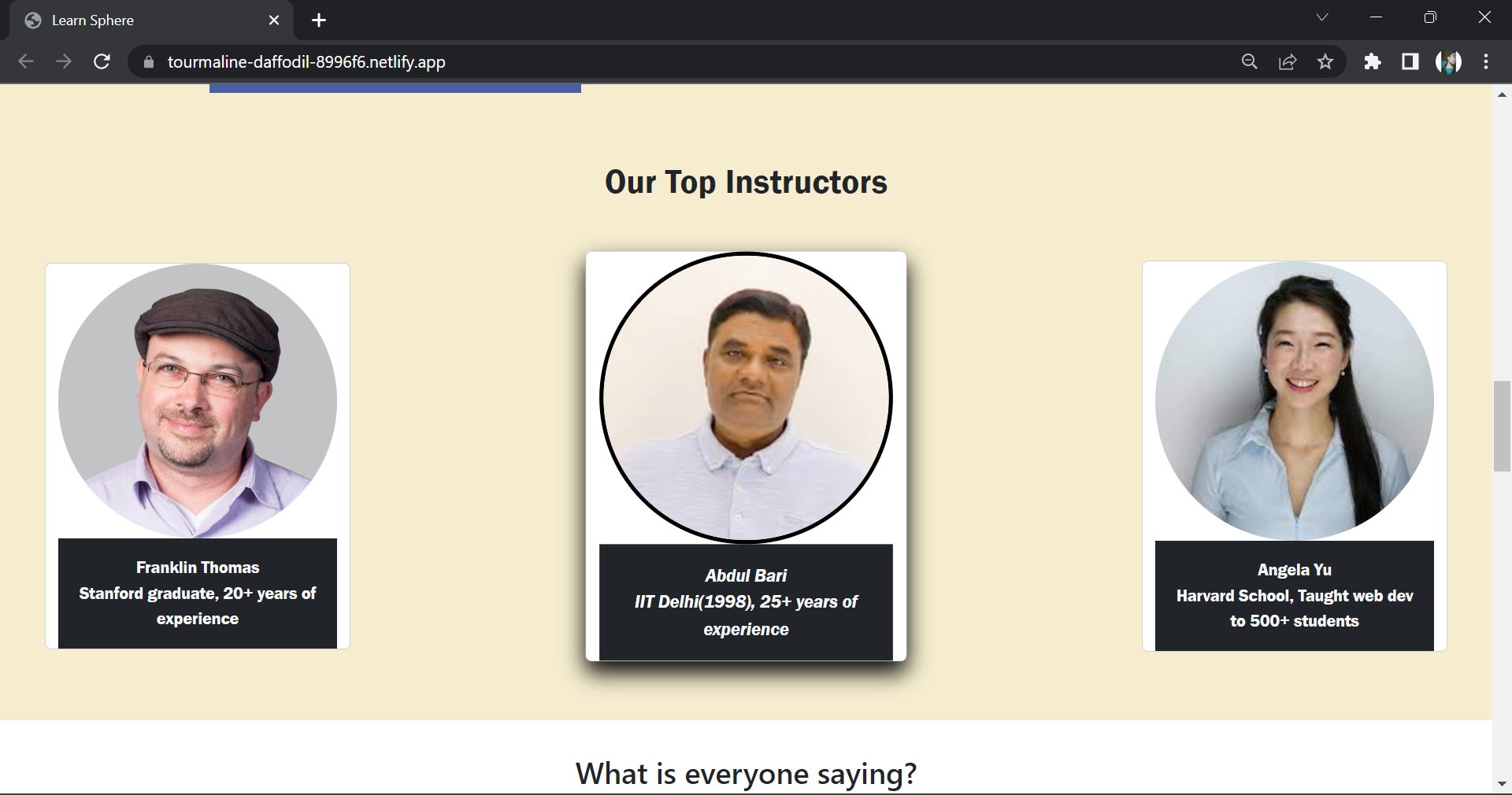 GitHub - yawwsh/Learn-Sphere: An online platform created using HTML,CSS and Bootstrap for ...