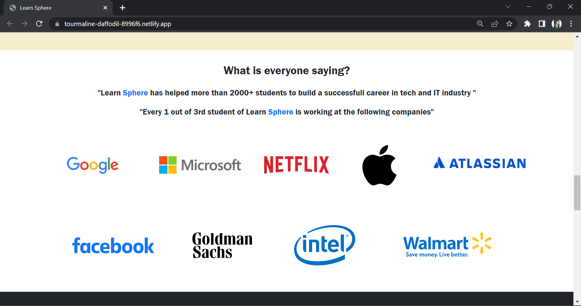 GitHub - yawwsh/Learn-Sphere: An online platform created using HTML,CSS and Bootstrap for ...