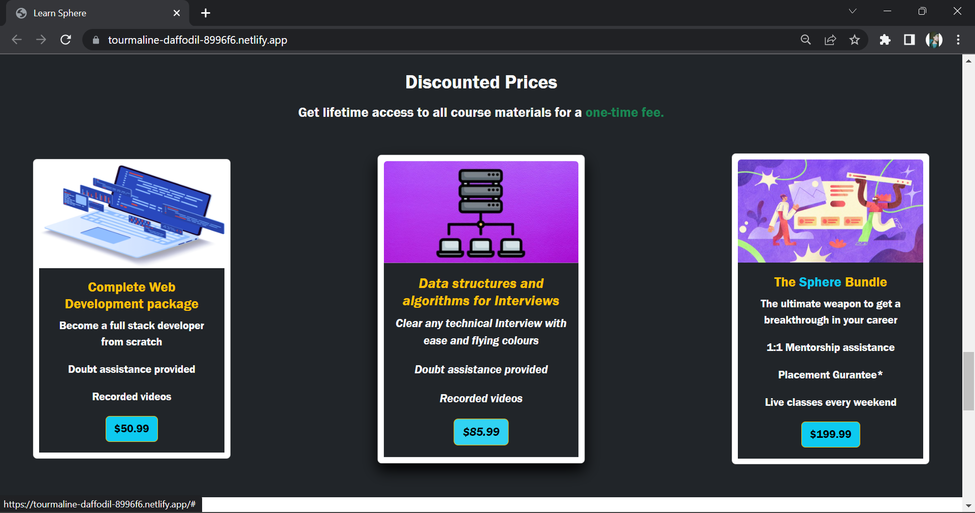GitHub - yawwsh/Learn-Sphere: An online platform created using HTML,CSS and Bootstrap for ...