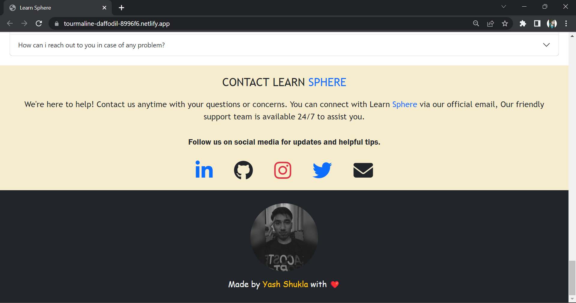 GitHub - yawwsh/Learn-Sphere: An online platform created using HTML,CSS and Bootstrap for ...