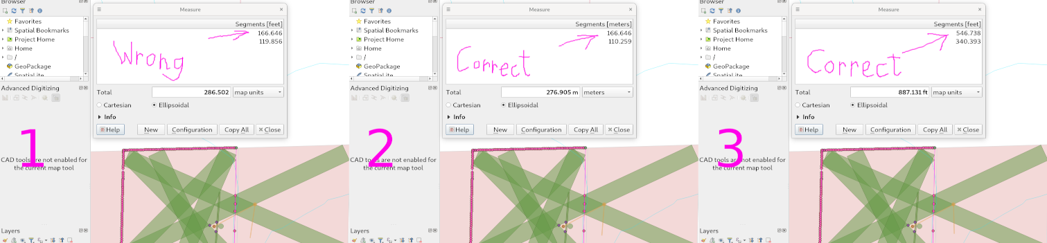 Measure Line wrong unit for displayed heading on first use · Issue ...