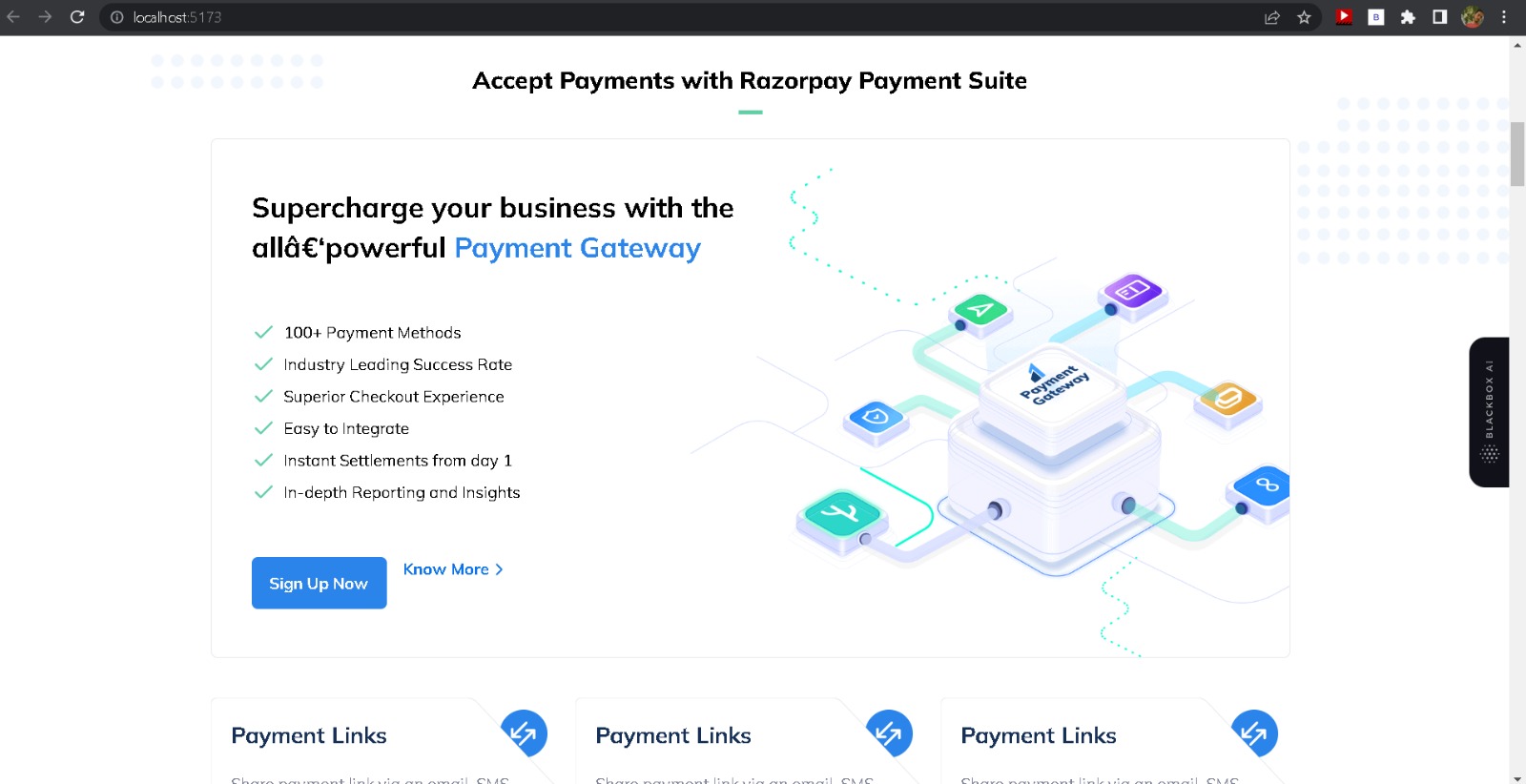 GitHub - shreyash-02/RazorPay-Clone: We have developed a captivating front-end user interface ...