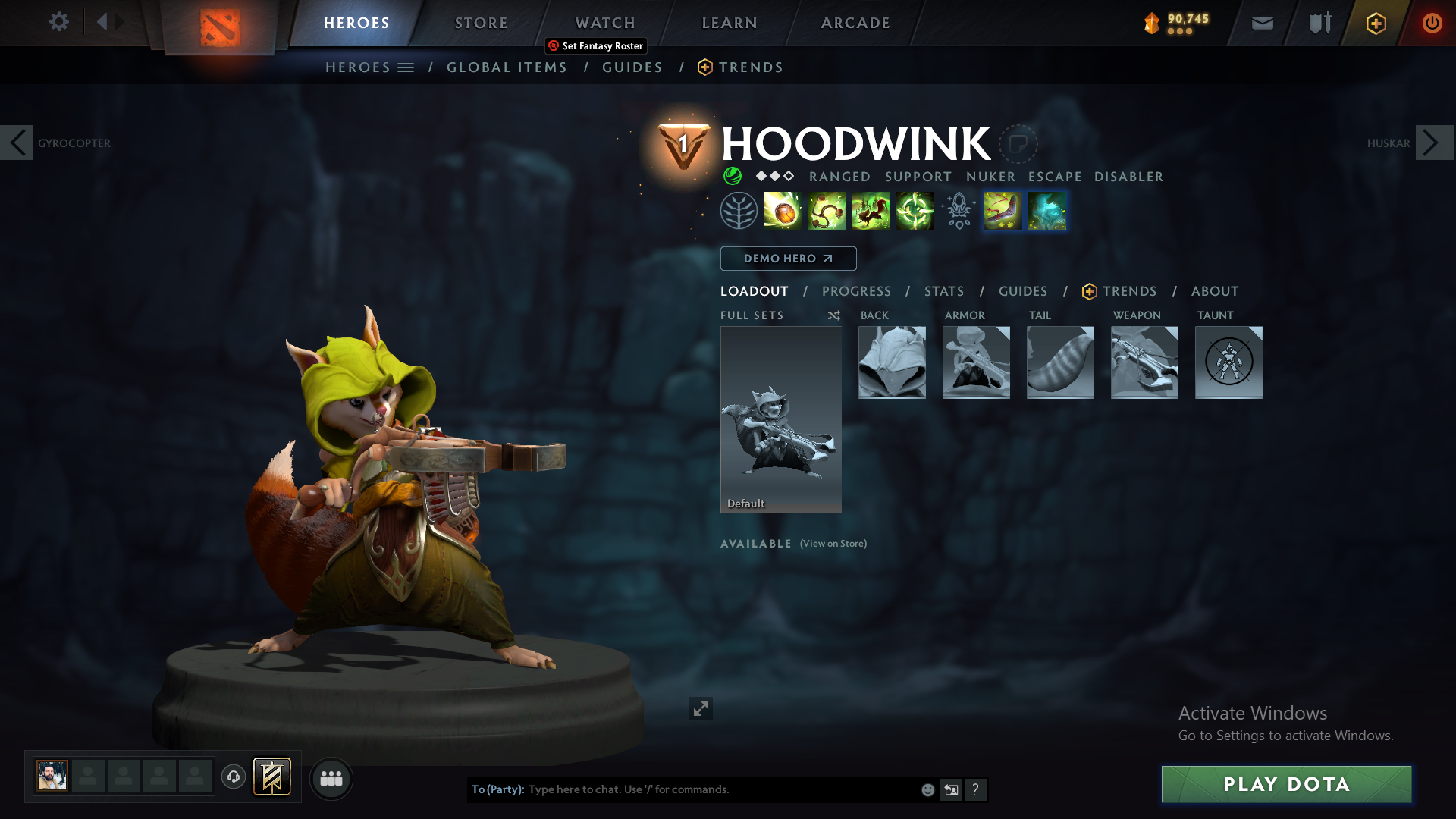 Available Loadouts · Issue 6459 · Valvesoftwaredota2 Gameplay · Github