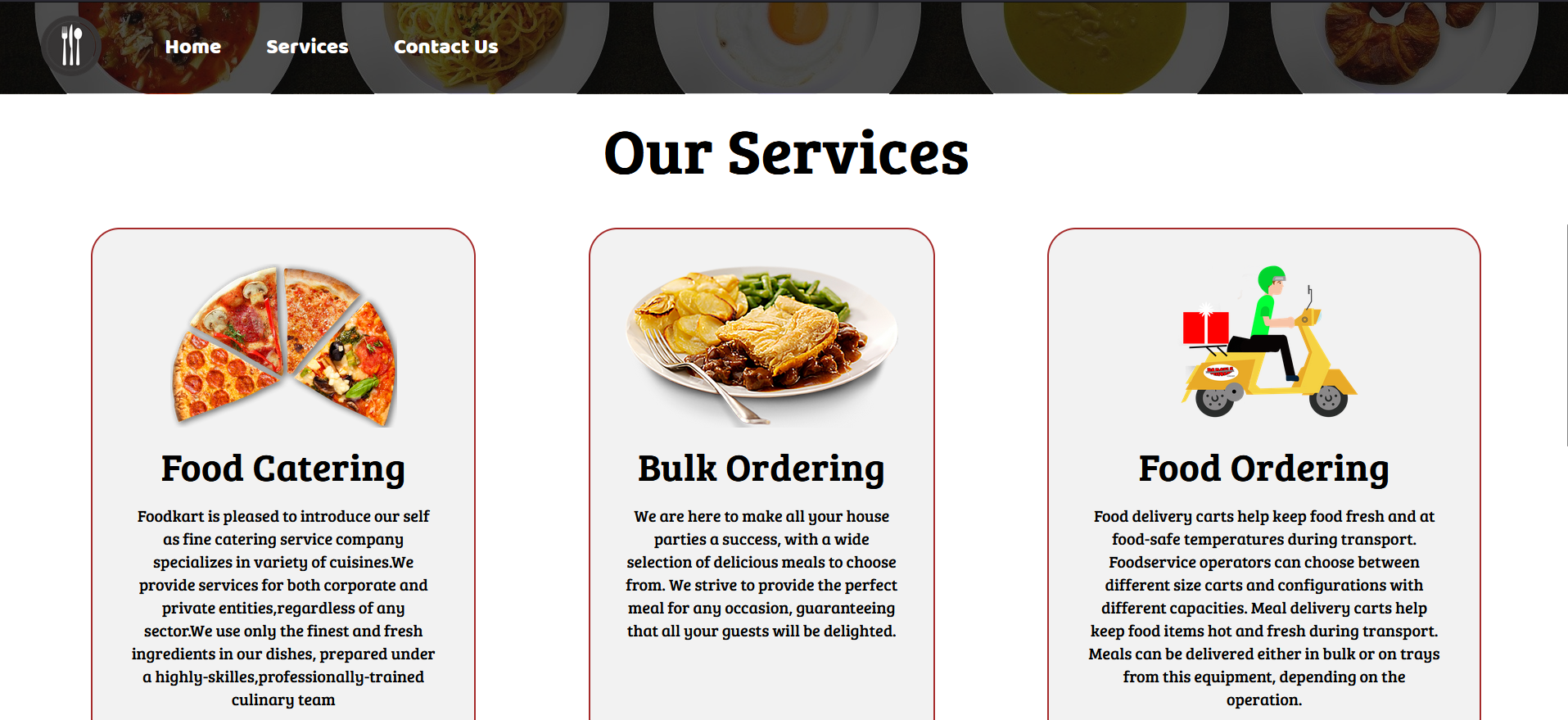 GitHub - gunn333/FoodKart: Website using HTML , CSS and JavaScript