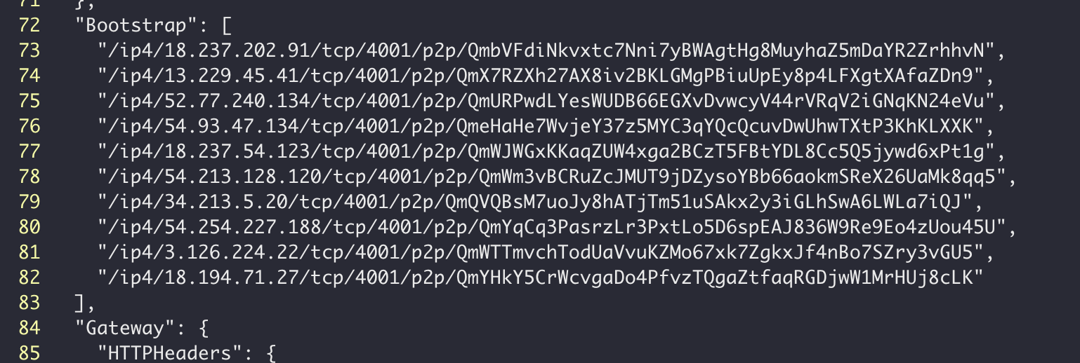 Modification method of seednode · Issue #1099 · TRON-US/go-btfs · GitHub