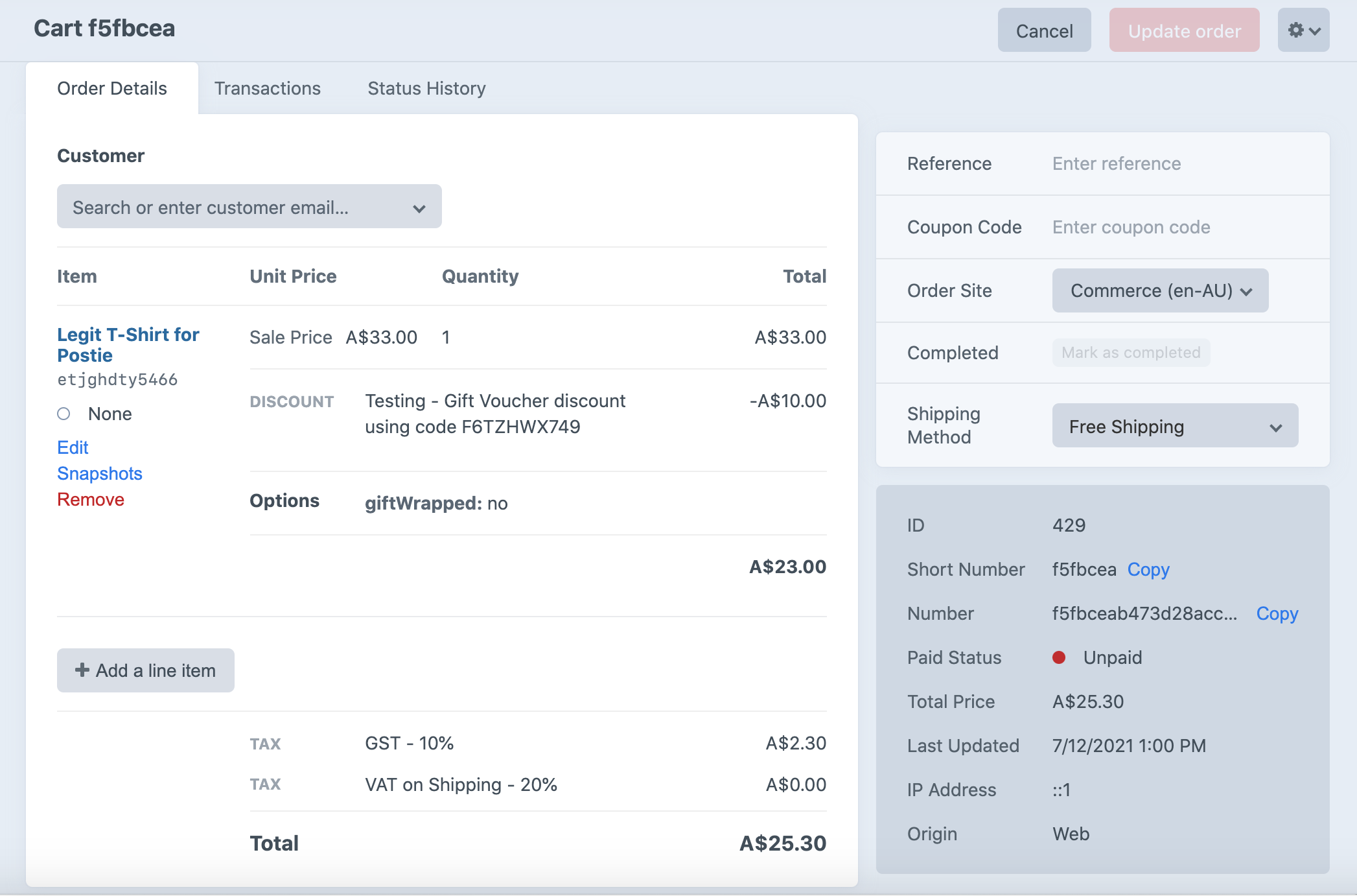 Voucher is applying twice · Issue #69 · verbb/gift-voucher · GitHub