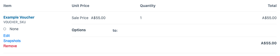 Making the order lineitem reference/link to the Voucher Code rather ... Making the order lineitem reference/link to the Voucher Code rather ...