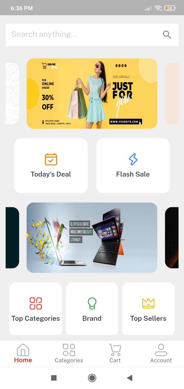GitHub - iramaprajapati/eMartApp: Flutter eCommerce App with Firebase