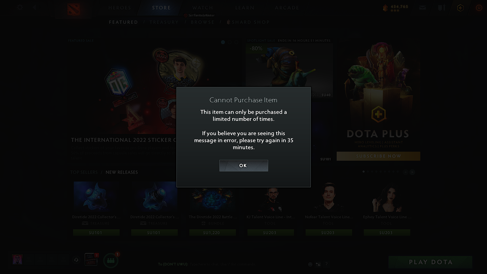 Diretide Bundle Not Letting Me Buy The Second Bundle Bug · Issue 6460 · Valvesoftwaredota2