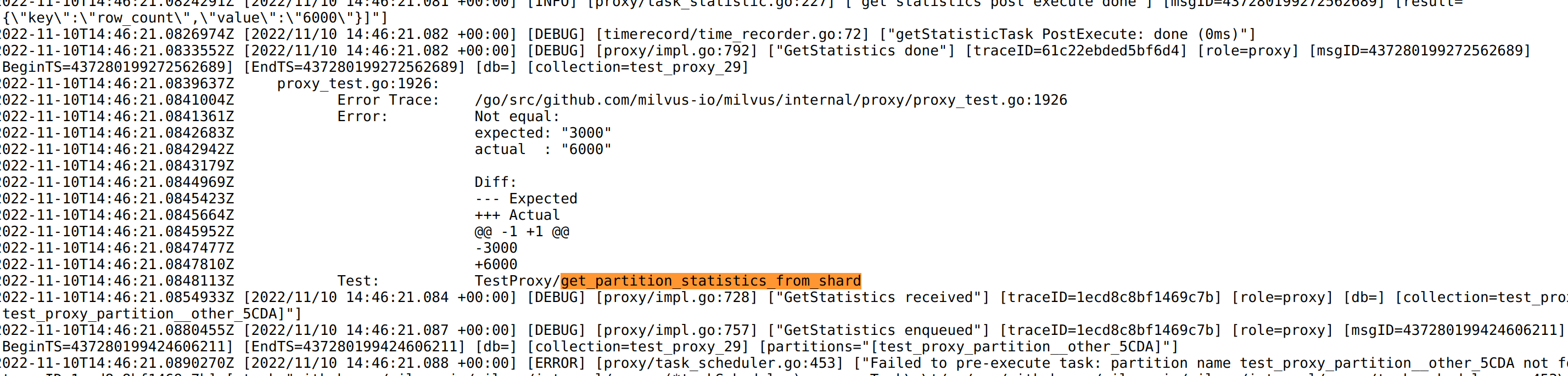 [bug] Porxy Unit Test Always Fails · Issue 20511 · Milvus Io Milvus · Github