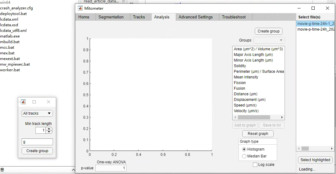 Segmentation and tracking completed but nothing shows · Issue #13 · aelefebv/Mitometer · GitHub