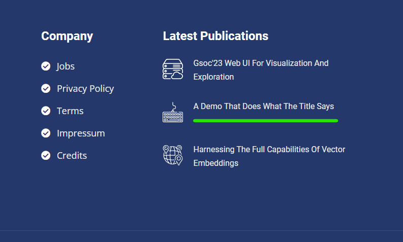 Incorrect publication title in footer · Issue #274 · qdrant/landing_page · GitHub
