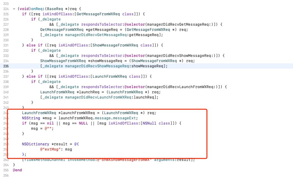 订阅自定义消息在iOS中无法正常返回，android正常。 · Issue #471 · OpenFlutter/fluwx · GitHub