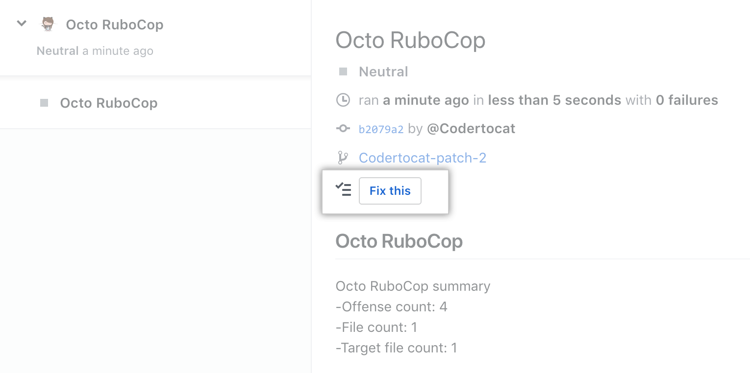 consider setting github check status for manual approval actions to "Neutral" · Issue #369 ...