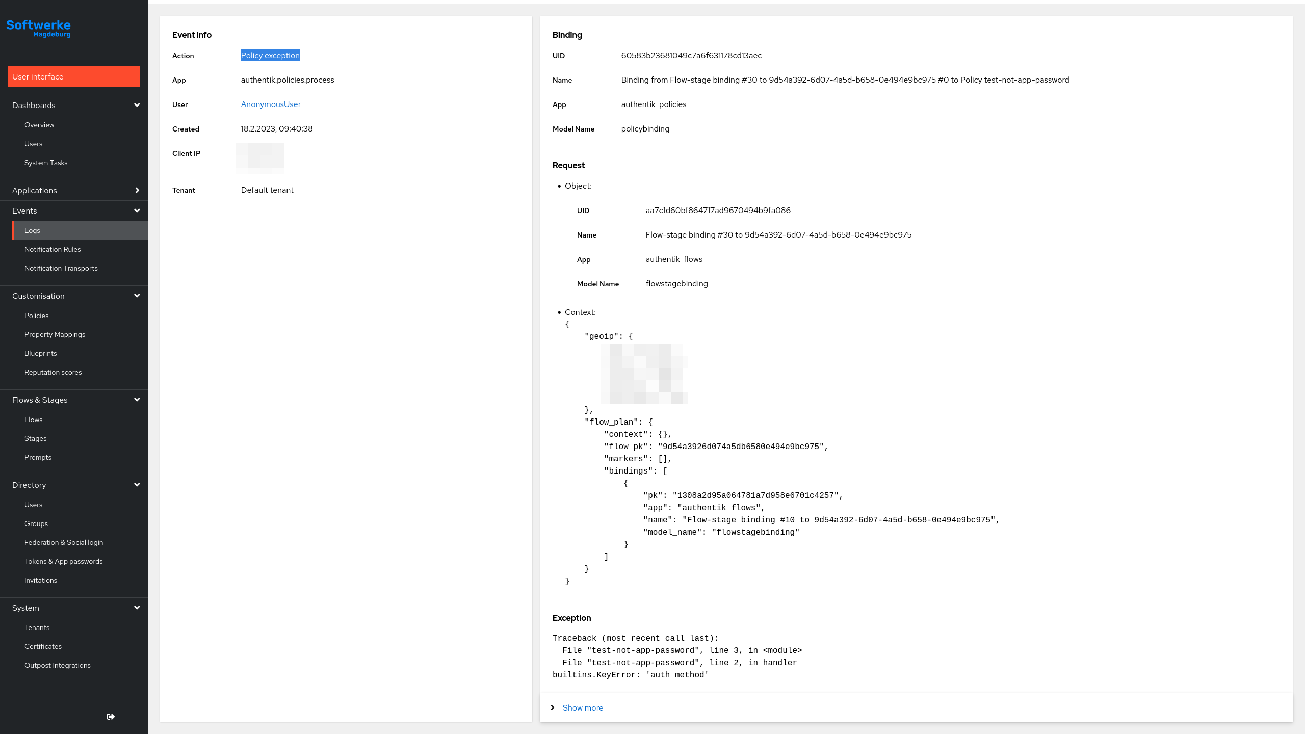 Issues When Logging In Via Chrome On Android Policy Exception · Issue 4714 · Goauthentik 