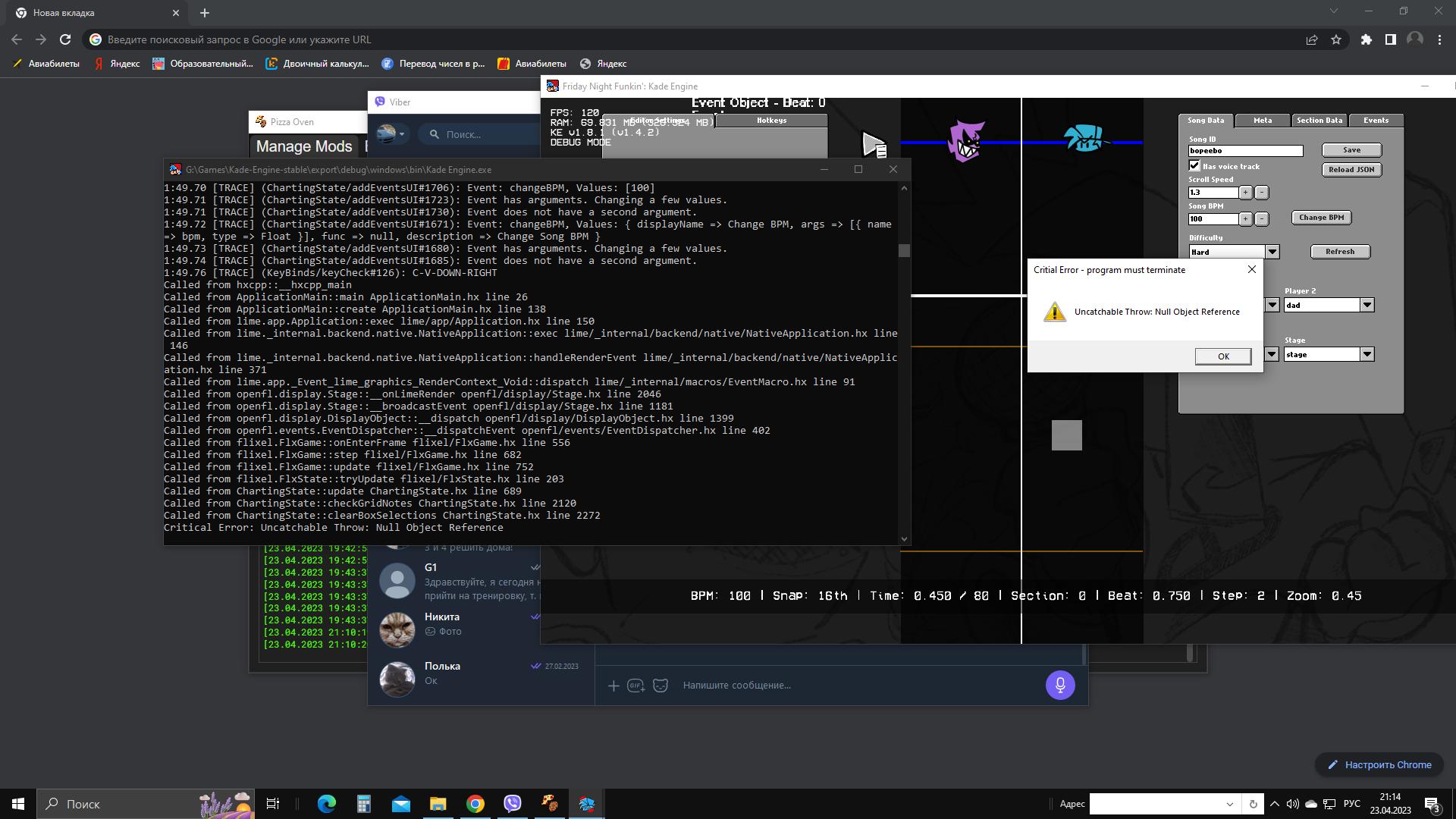 Recompiling engine bugs to fix · Issue #42 · BoloVEVO/Kade-Engine · GitHub