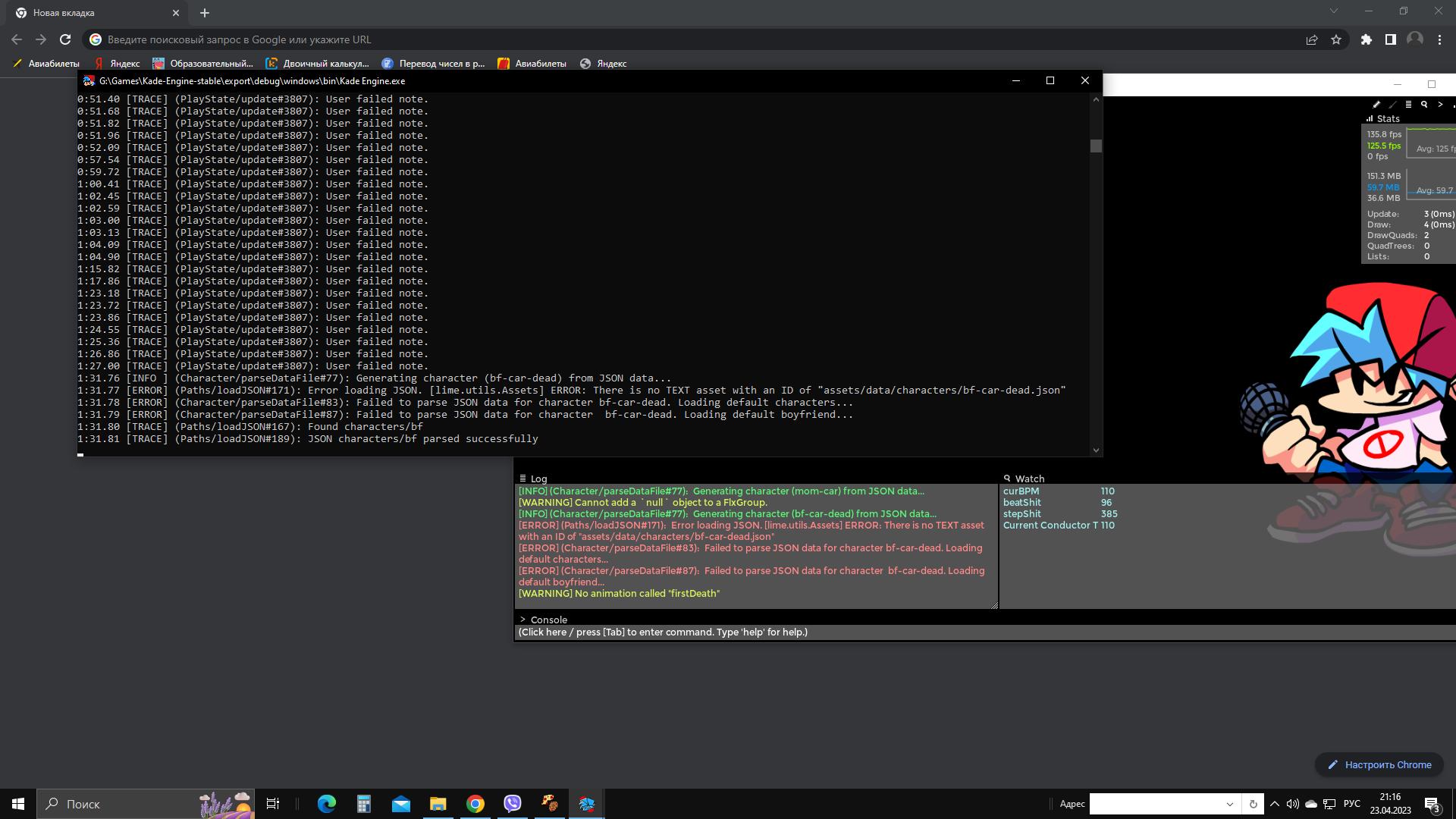 Recompiling engine bugs to fix · Issue #42 · BoloVEVO/Kade-Engine · GitHub
